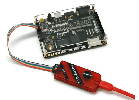 Alinx Usb Blaster Altera Fpga核心板下载器仿真器黑金开发板 虎窝淘