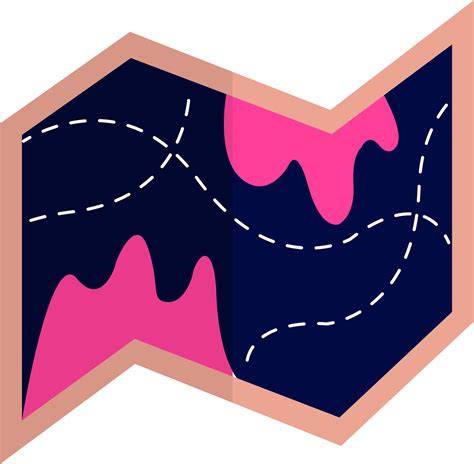 Location Map Icon In Blue And Pink Color 24292730 Vector Art At Vecteezy