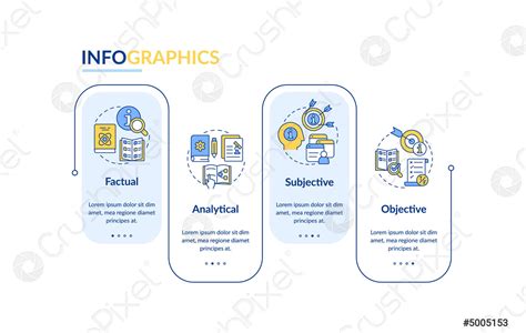 Information Kinds Rectangle Infographic Template Stock Vector 5005153 Crushpixel