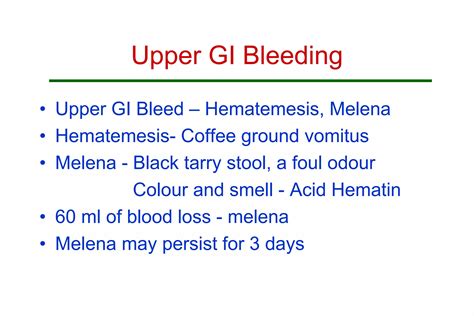 Acute Upper Gi Bleed Pptx