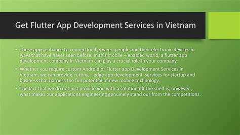 Ppt Leading It Services Provider In Vietnam Web And Mobile App