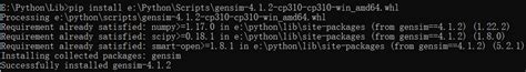 python安装gensim出错的解决方法之一 心不静的笑佛 博客园 python安装gensim出错的解决方法之一 心不静的笑佛 博客园