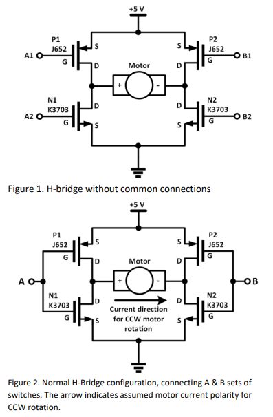Figure H Bridge Without Common Connections Figure Chegg Com