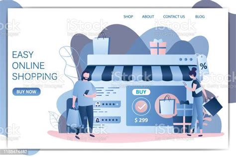 웹 페이지 또는 온라인 상점 쇼핑 가방과 스마트 폰을 가진 아름다움 사람들의 모바일 응용 프로그램 금융에 대한 스톡 벡터 아트 및 기타 이미지 Istock