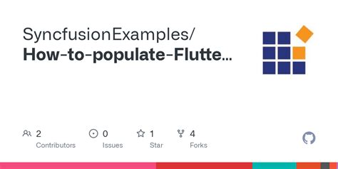 Github Syncfusionexampleshow To Populate Flutter Datatable Sfdatagrid With Json Api