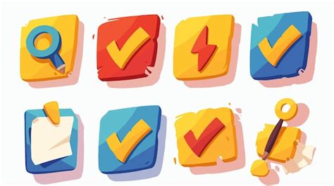 Checkbox Checkmark Square Icon Vector Concept Premium Ai Generated Vector