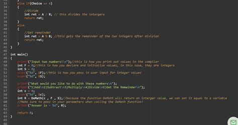 Making A Calculator Using C Code 14 Steps Instructables