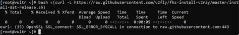 無法安裝geoip dat和geosite dat · issue 267 · v2fly fhs install v2ray · github