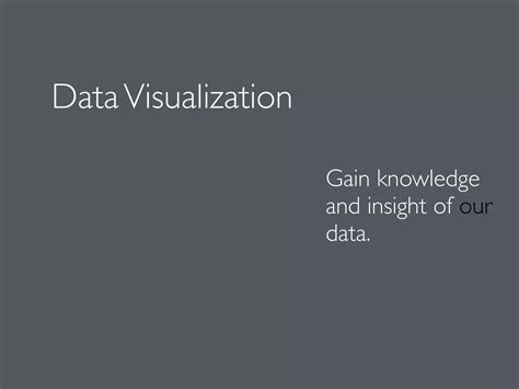 Visualizing Big Data The Fundamentals Ppt