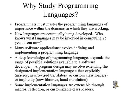 Comp 311 Principles Of Programming Languages Lecture 1