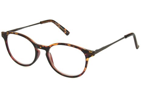 Multi Focus Readers Glasses Brown — Low Vision Miami