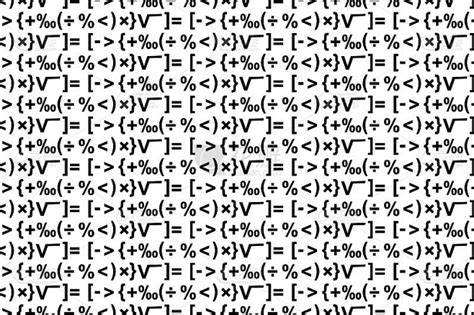 数学符号向量背景