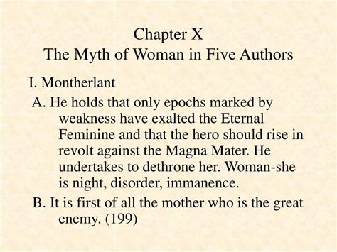 PPT Simone De Beauvoirs The Second Sex PowerPoint Presentation Free Download ID