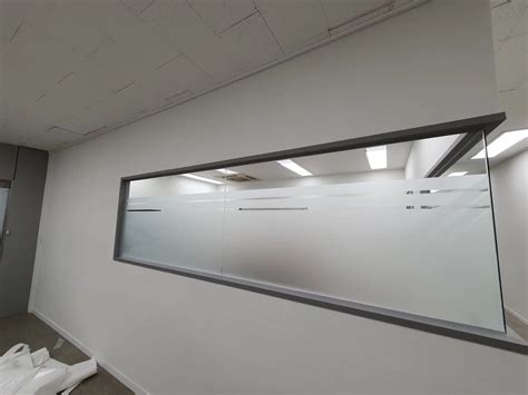 사무실 유리 반투명 디자인 시트 시공기 Good Window Film참조은필름 숨고 숨은고수