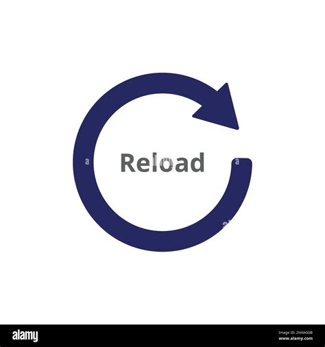 Rotating Arrow Vector Icon Stock Vector Image And Art Alamy