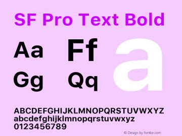 SF Pro Text Font SF Pro Text Bold Font SFProText Bold Font SF Pro Text Bold Version D E