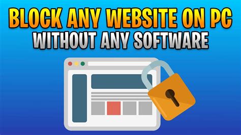 how to block any website on windows 10 using hosts file youtube