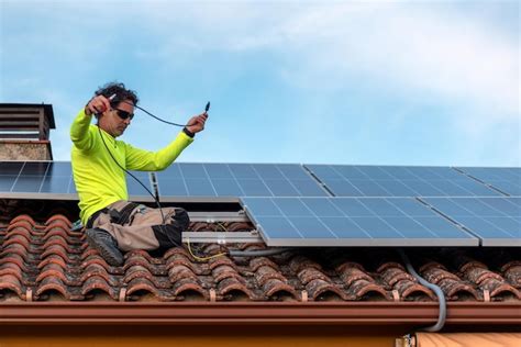 Premium Photo The Installation Of Solar Panels Represents A Very Significant Energy Saving