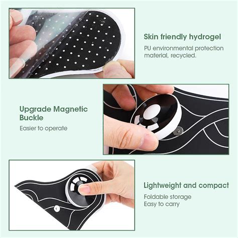 Microcurrent Ems Mini Massage Device Mini Electric Neck Shoulder