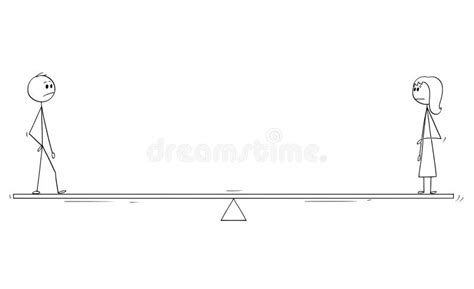 Stickman Discrimination Stock Illustrations 36 Stickman