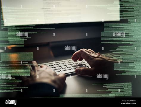 Cracking The Code No Matter The Time An Unrecognizable Hacker Cracking