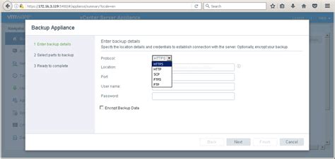 Vmtraining Blog Vmware Vcsa 65 Backup And Restore How To