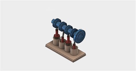 4 Cylinder Engine Inline Autodesk Community Gallery