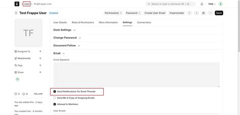 How To Stop Email Notification For Users Frappe Framework Frappe Forum