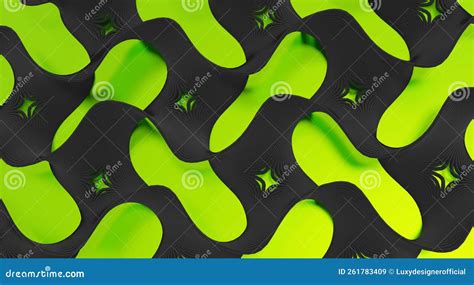 Illuminate Background With Gyroid Graphical Texture Pattern Stock