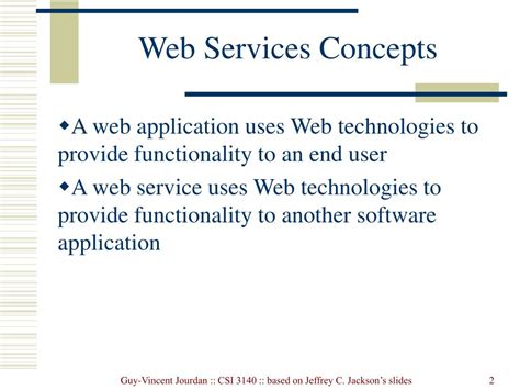 Ppt Web Services Jax Rpc Wsdl Xml Schema And Soap Powerpoint