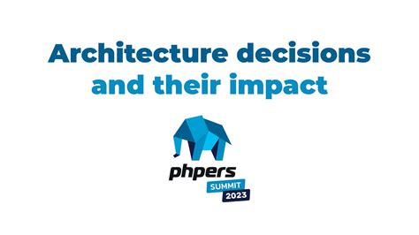 Architecture Decisions And Their Impact Speaker Deck