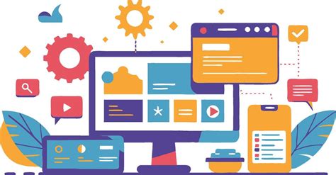 Ui Ux Interface Elements And Browser Windows Web Design Software Development Or App Design