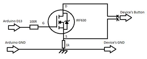 Solved Activating A Button Outside Of Arduino General Electronics