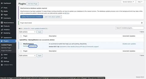 How To Remove Woocommerce From Wordpress In Just 3 Steps