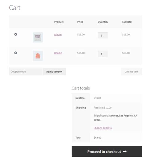 How To Customize Woocommerce Cart Page With Video Learnwoo