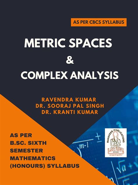 Buy Metric Spaces And Complex Analysis Book Online At Low Prices In India