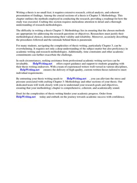 Sample Of Thesis Chapter 3 Methodology Pdf Methodology Qualitative Research