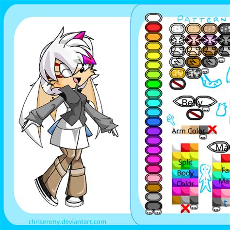 Sonic Scene Maker Comic Flash Game