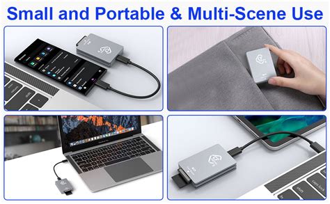 Aluminum Cfexpress Card Reader Gbps Usb Gen Supports Cfexpress Type B Sd Memory
