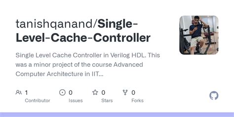 Github Tanishqanand Single Level Cache Controller Single Level Cache Controller In Verilog