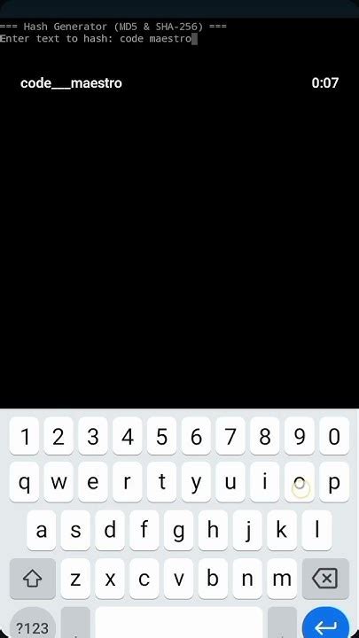 Text To Hash Generate By Using Python Coding Taskcompletion