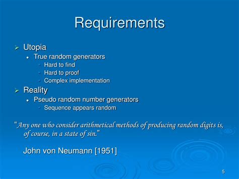 Ppt Pseudo Random Number Generators Security Perspective Powerpoint