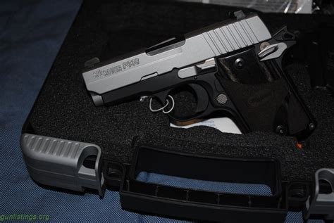 Pistols Sig 938 2 Tone Blackwood