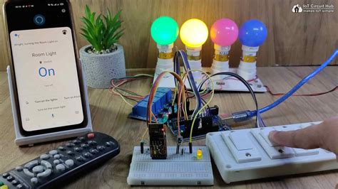 Arduino Iot Project With Google Assistant Alexa
