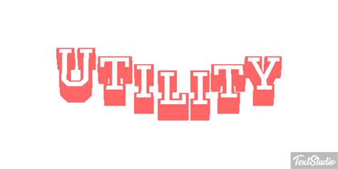 Utility Word Animated  Logo Designs