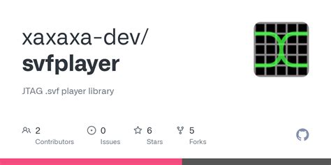 github xaxaxa dev svfplayer jtag svf player library