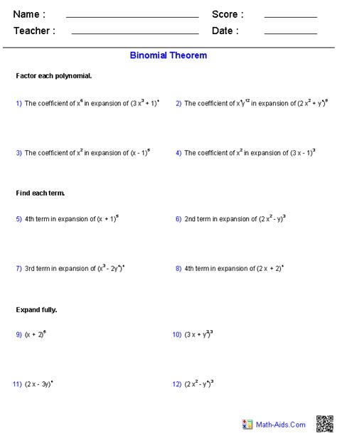 Polynomials In Standard Form Worksheets Worksheets Library