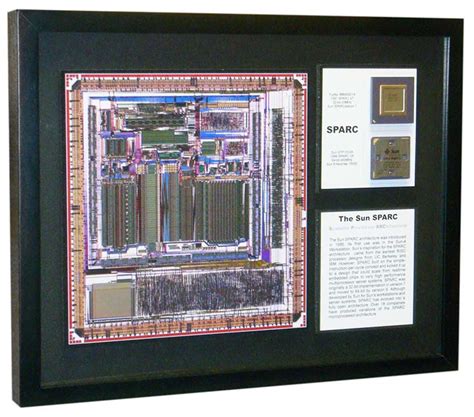 Sun Sparc Microprocessor Scalable Processor Architecture Chipscapes