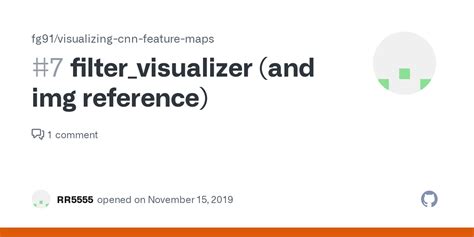 Filtervisualizer And Img Reference · Issue 7 · Fg91visualizing Cnn Feature Maps · Github