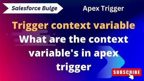 What Is Context Variables In Salesforce Why We Use Context Variable